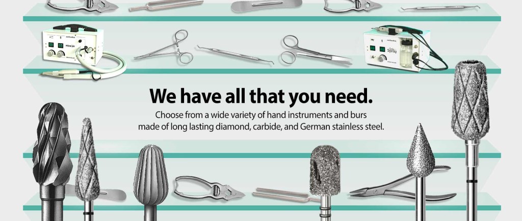 Podiatry Tools | European Footcare Supply